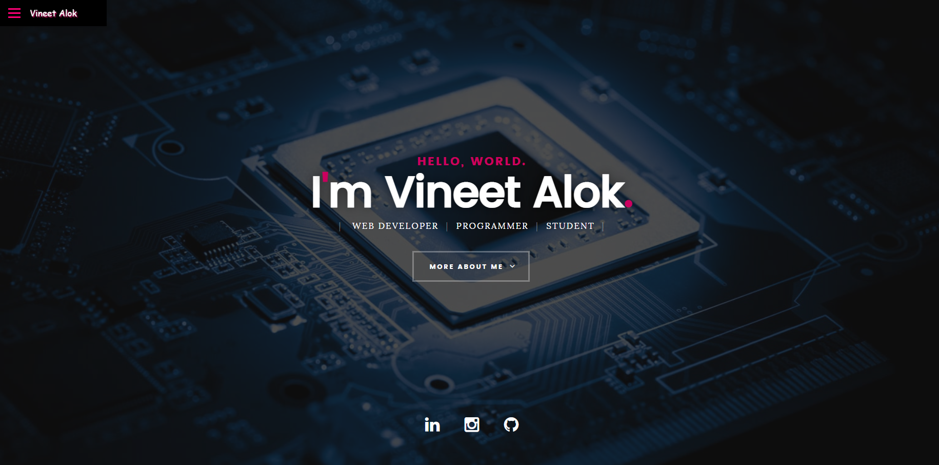 Vineet Alok | Portfolio Website | Data Scientist